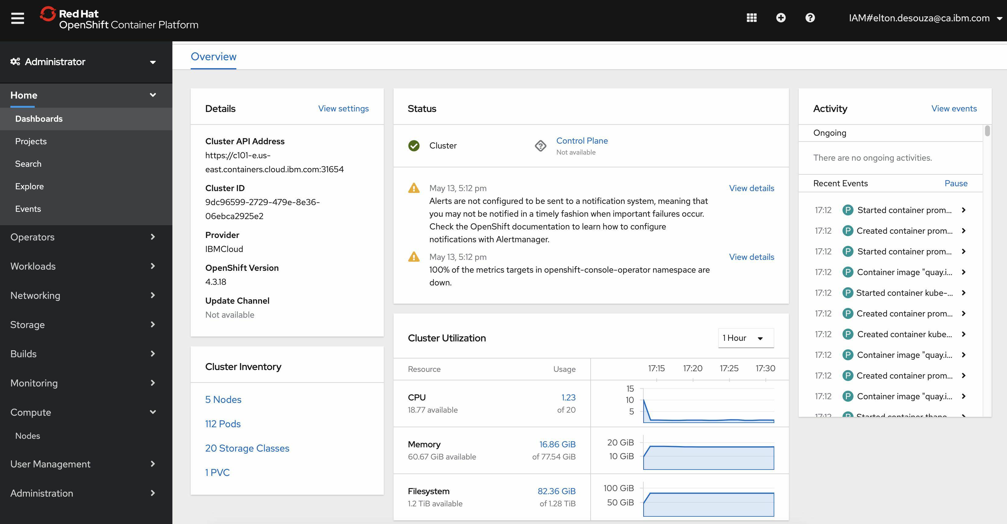 Enterprise Chargeback With Red Hat Openshift On Ibm Z And Ibm Linuxone Ibm Developer