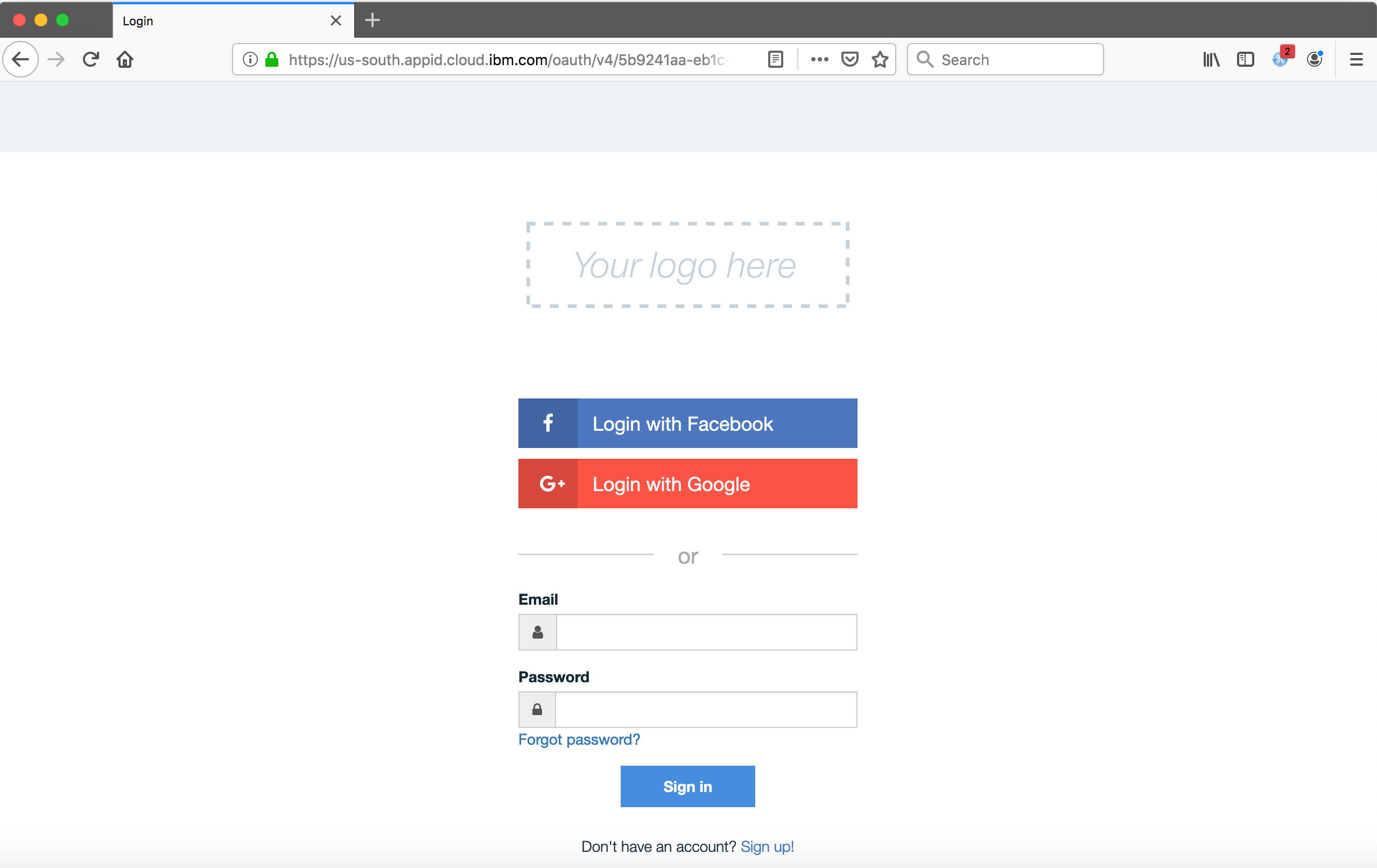 Secure A Spring Boot Application With App Id Ibm Developer