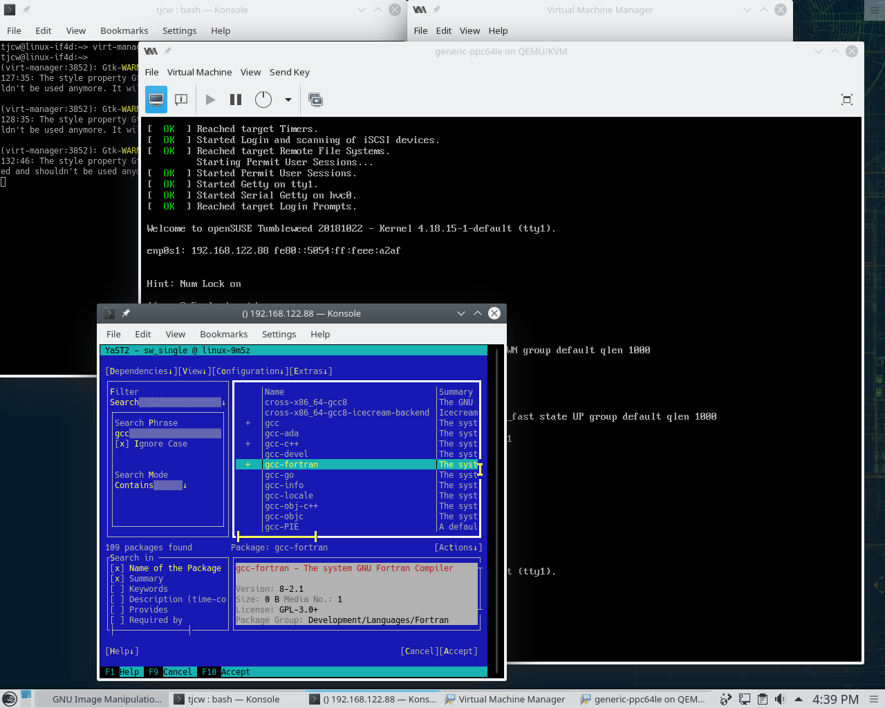 Setting up an x86 system to build and package software for IBM POWER ...